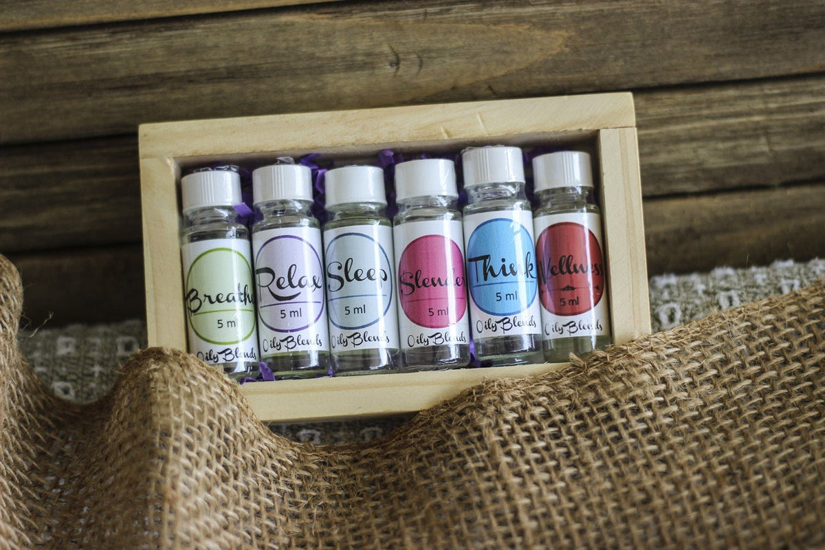 Essential Oil Set + Wood Box – ShopMuseCo